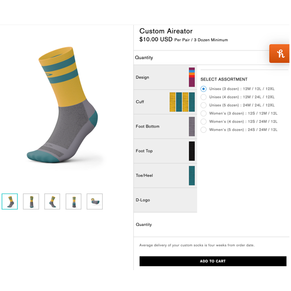 DeFeet Custom Socks